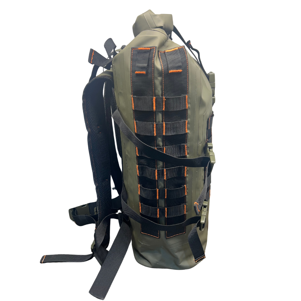 Roll Top Waterproof Tactical Bug Out Survival Backpack with Molle ...